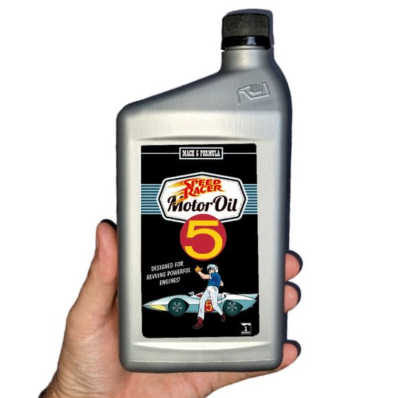 Dining | Speed Racer Mach 5 Oil Can Prop Motor Collectible Display ...